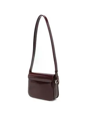 A.p.c. Small Grace Patent-leather Shoulder Bag