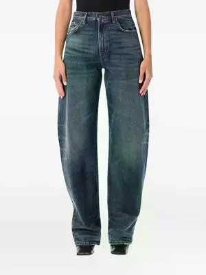 HAIKURE Bibi Faded Whiskered Tapered Jeans