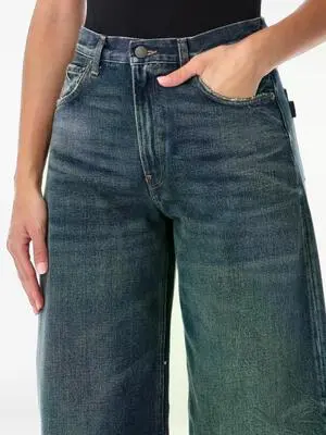 HAIKURE Bibi Faded Whiskered Tapered Jeans