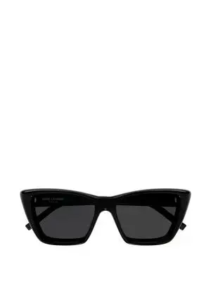 Saint Laurent Sl 276 Mica Plump Cat-eye Sunglasses - Black