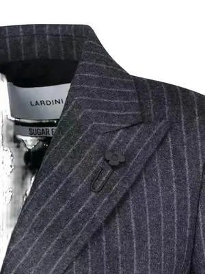 LARDINI Pinstripe Double-breasted Blazer