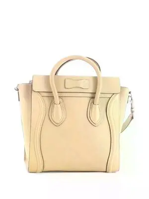 Celine Luggage Bag Grainy Leather Nano Crossbody Bag