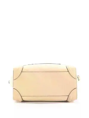 Celine Luggage Bag Grainy Leather Nano Crossbody Bag