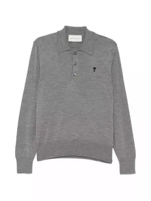 AMI Paris De Coeur Polo Shirt