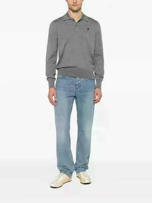AMI Paris De Coeur Polo Shirt