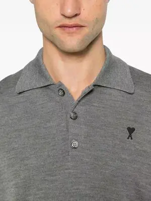 AMI Paris De Coeur Polo Shirt
