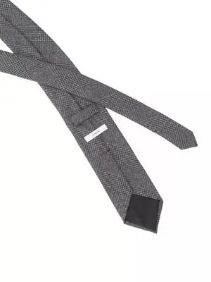 LARDINI Prince Of Wales Check Tie