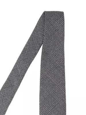 LARDINI Prince Of Wales Check Tie