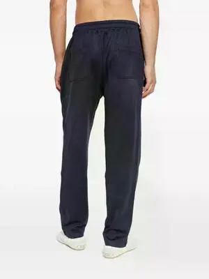 Eleventy Drawstring Straight-leg Trousers