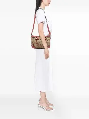 Gucci 2016-2026 Diamante Canvas Sukey Satchel - Neutrals
