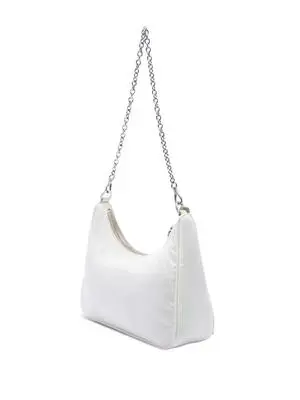 Prada 2019-2026 Tessuto Re-edition 2005 Satchel - White