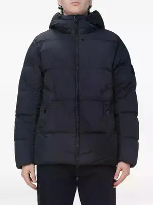 Stone Island 4100037 Crinkle Reps Ny Jacket - Black