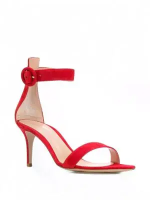 GIANVITO ROSSI Portofino Suede Sandals