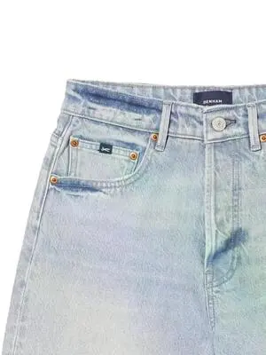 Denham Rini Frayed Denim Shorts