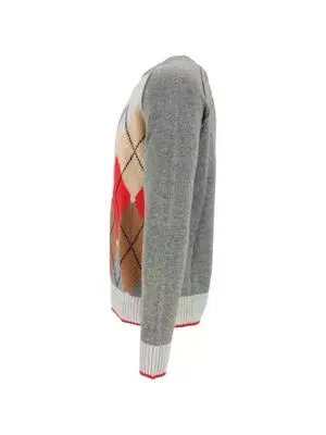 BALLANTYNE Argyle-intarsia Sweater