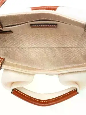 Chloé 2022 Mini Canvas Woody North South Tote Satchel