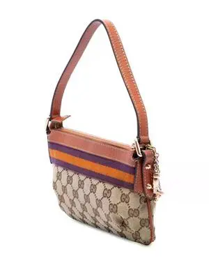 Gucci 2000-2015 Gg Canvas Web Shoulder Bag