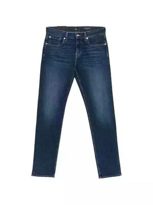 7 For All Mankind Faded-effect Jeans