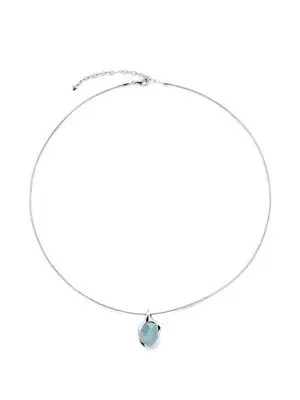 Monica Vinader Odyssey Gemstone Necklace - Silver