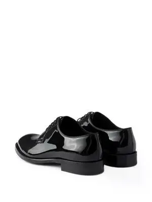Prada Patent-leather Derby Shoes