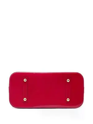 LOUIS VUITTON 2013 Monogram Vernis Alma Gm Handbag