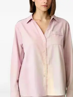 Chantelle Gabriel Cotton Pajama Shirt - Pink