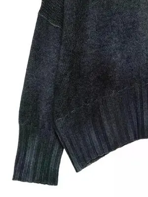 Avant Toi Hand-painted High-neck Sweater