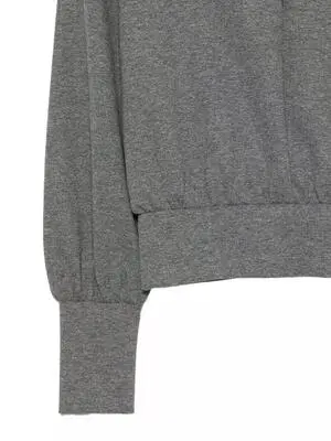Patrizia Pepe Cut-out Roll-neck Sweatshirt