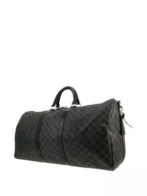 LOUIS VUITTON 2013 55 Keepall Damier Graphite Canvas Travel Bag