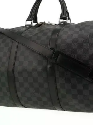 LOUIS VUITTON 2013 55 Keepall Damier Graphite Canvas Travel Bag