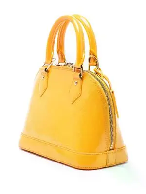 LOUIS VUITTON 2012 Monogram Vernis Alma Bb Satchel
