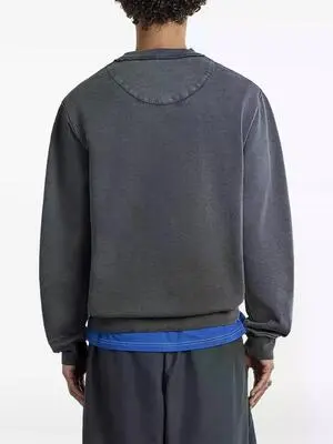 A-COLD-WALL* Logo-print Raw-edge Sweater