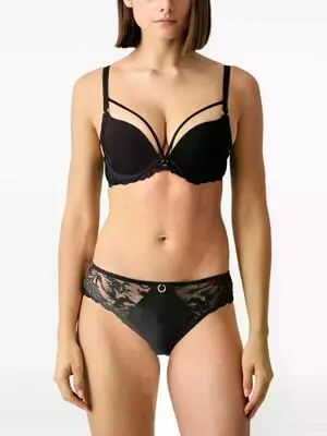 Chantelle Illusion Embroidered Strappy-detail Bra