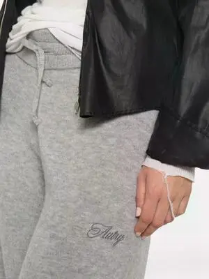 AUTRY Embroidered-logo Drawstring Trousers