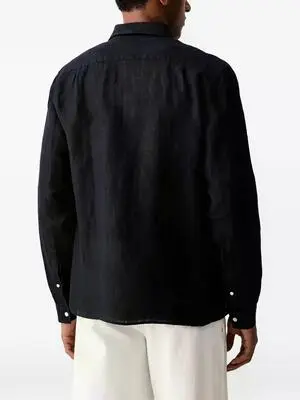 Lacoste Logo-patch Linen Shirt