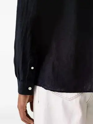 Lacoste Logo-patch Linen Shirt