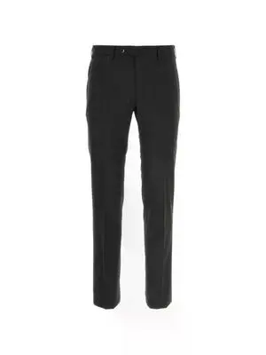 PT TORINO Cotton Chino Trousers - Black