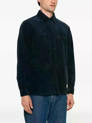 Aspesi Corduroy Zip-pocket Shirt