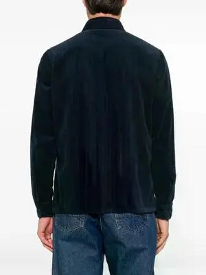 Aspesi Corduroy Zip-pocket Shirt