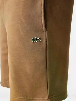 Lacoste Logo-patch Drawstring-waist Shorts