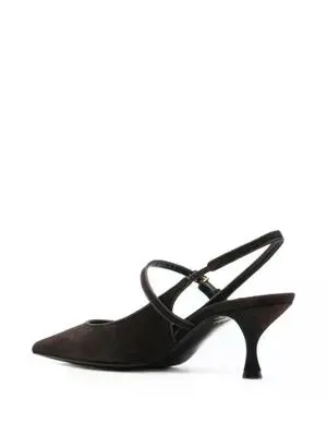 Dolce & Gabbana Logo-plaque Slingback Pumps