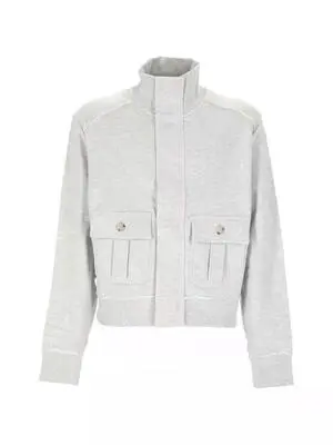 ENTIRE STUDIOS Supply Button-pocket Zip-up Sweatshirt