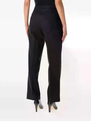Auralee Pleated Straight-leg Trousers