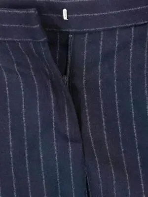 LARDINI Pinstripe-pattern Pleated Trousers
