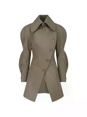 VIVIENNE WESTWOOD Gale Puff-sleeve Button-up Jacket