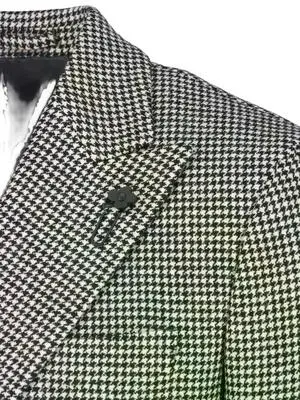 LARDINI X Sugar Houndstooth Double-breasted Jacket