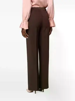 HANITA Pressed-crease Straight-leg Trousers