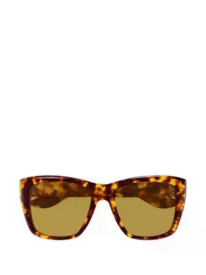 Saint Laurent Sl 923 Tortoiseshell-effect Sunglasses - Brown