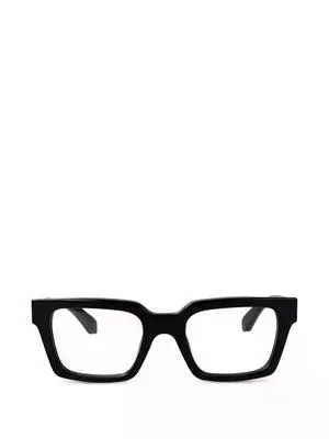 Off-White Arrows-detail Square-frame Glasses - Black