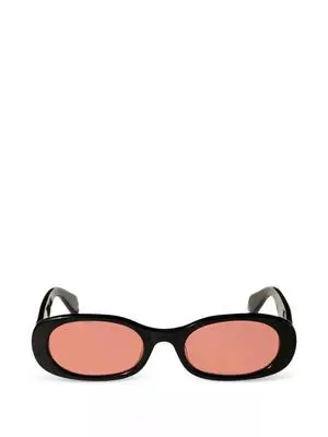 Off-White Round-frame Sunglasses - Black